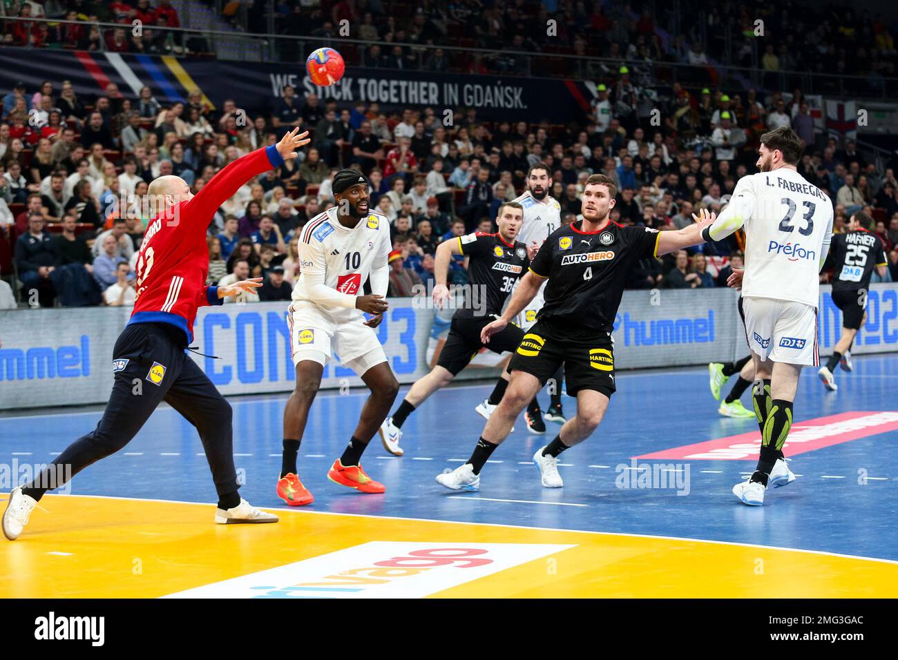 January 25, 2023, Gdansk: Gdansk, 25.01.2023.PILKA RECZNA MISTRZOSTWA ...
