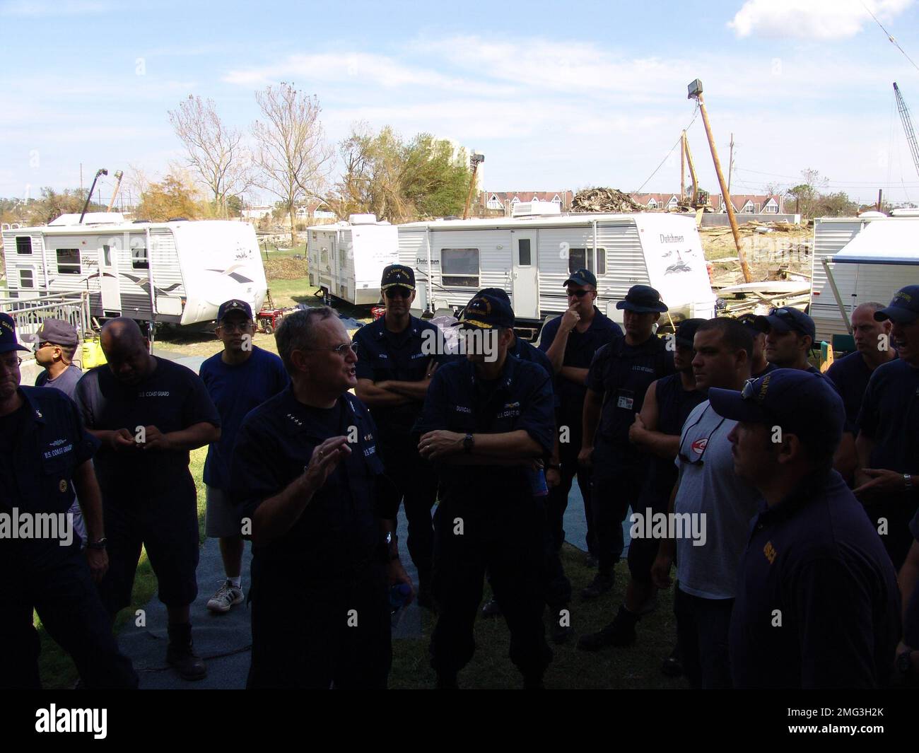 ESU Incident Command Post New Orleans - Commandant Thomas H. Collins ...