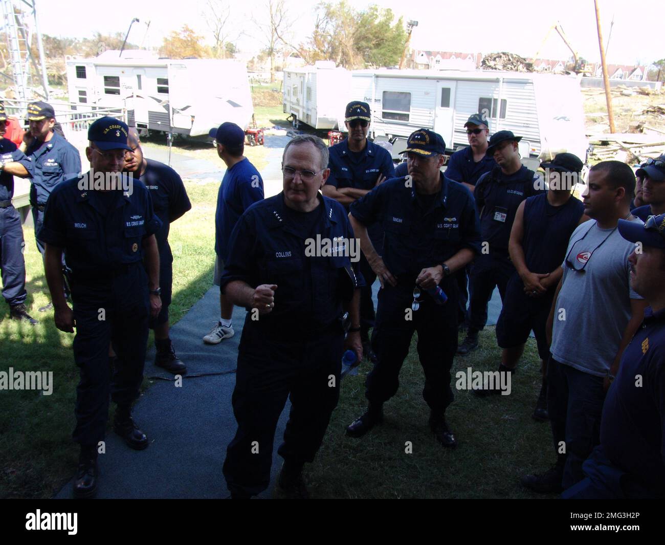 ESU Incident Command Post New Orleans - Commandant Thomas H. Collins ...