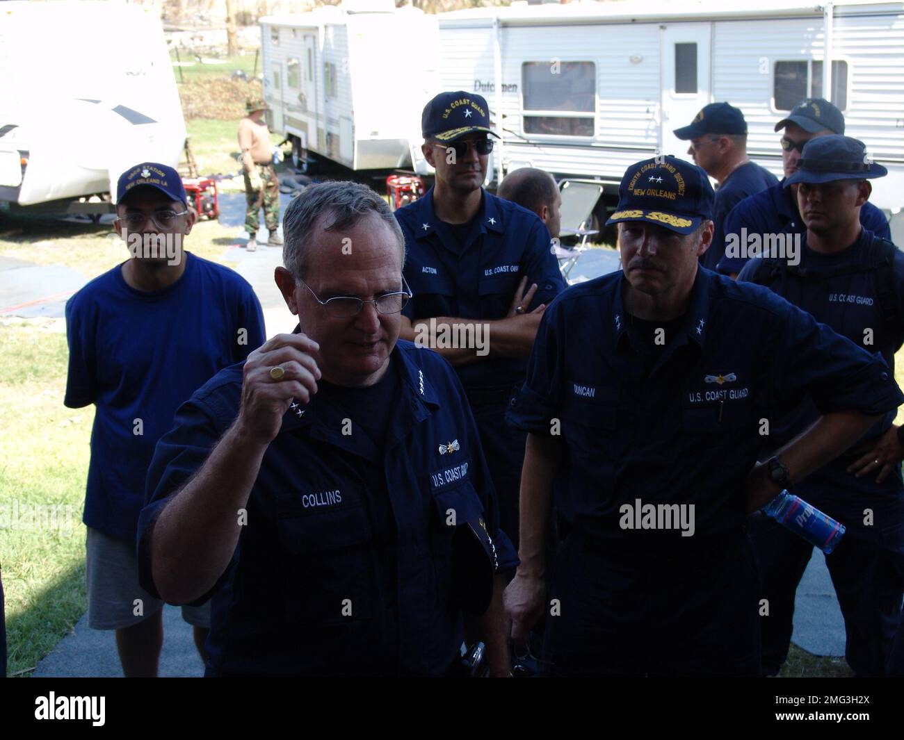 ESU Incident Command Post New Orleans - Commandant Thomas H. Collins ...
