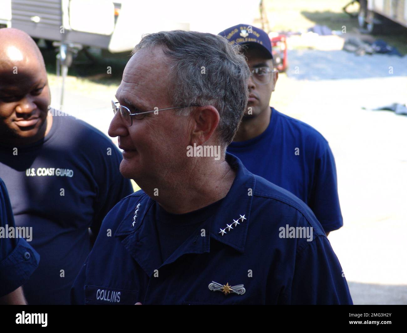 ESU Incident Command Post New Orleans - Commandant Thomas H. Collins ...