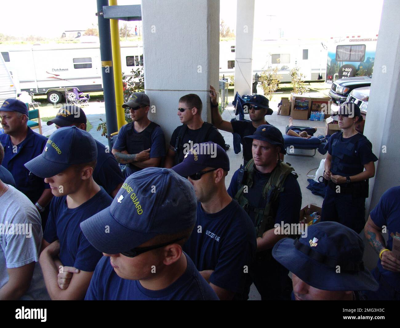 ESU Incident Command Post New Orleans - Commandant Thomas H. Collins ...