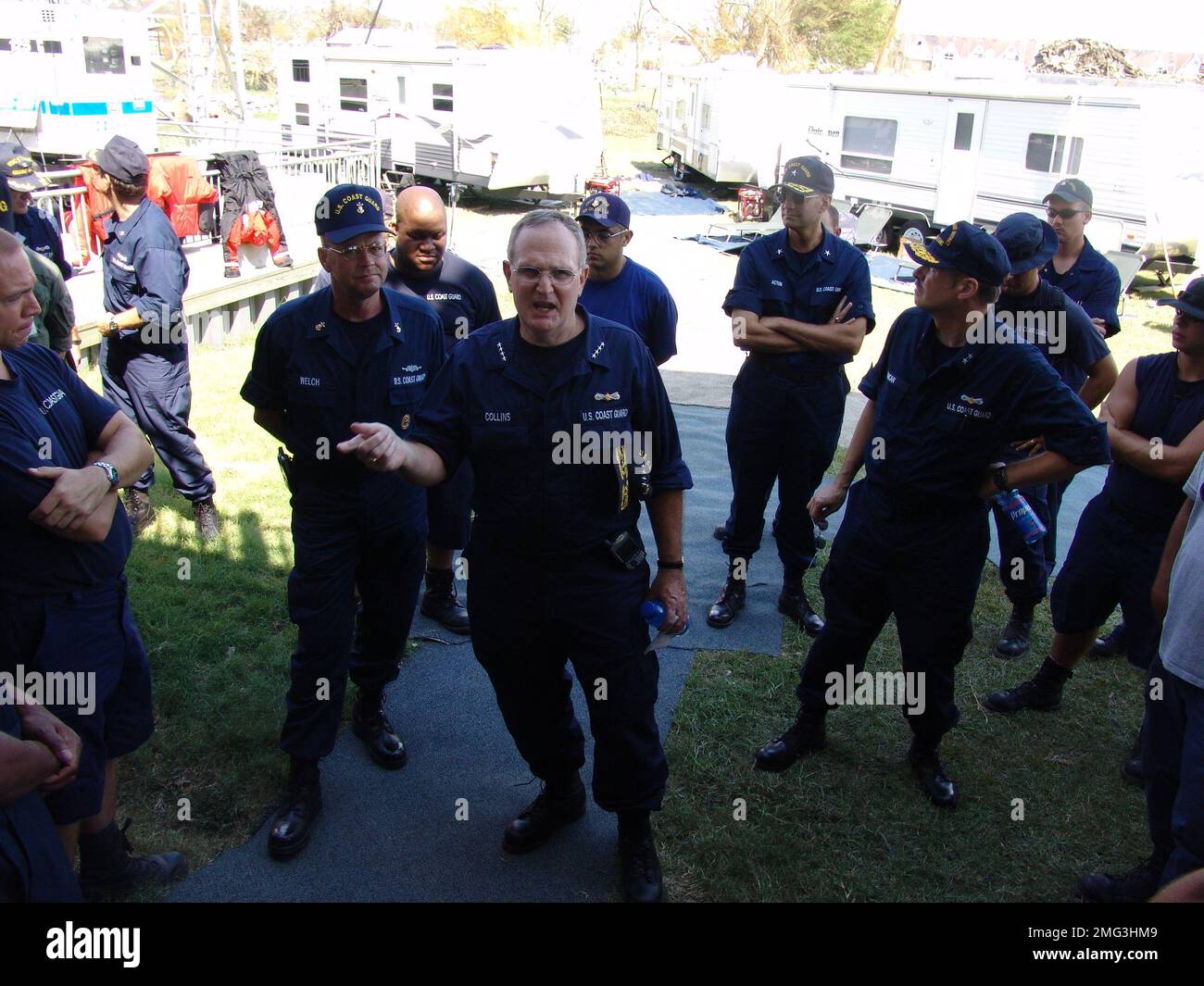 ESU Incident Command Post New Orleans - Commandant Thomas H. Collins ...