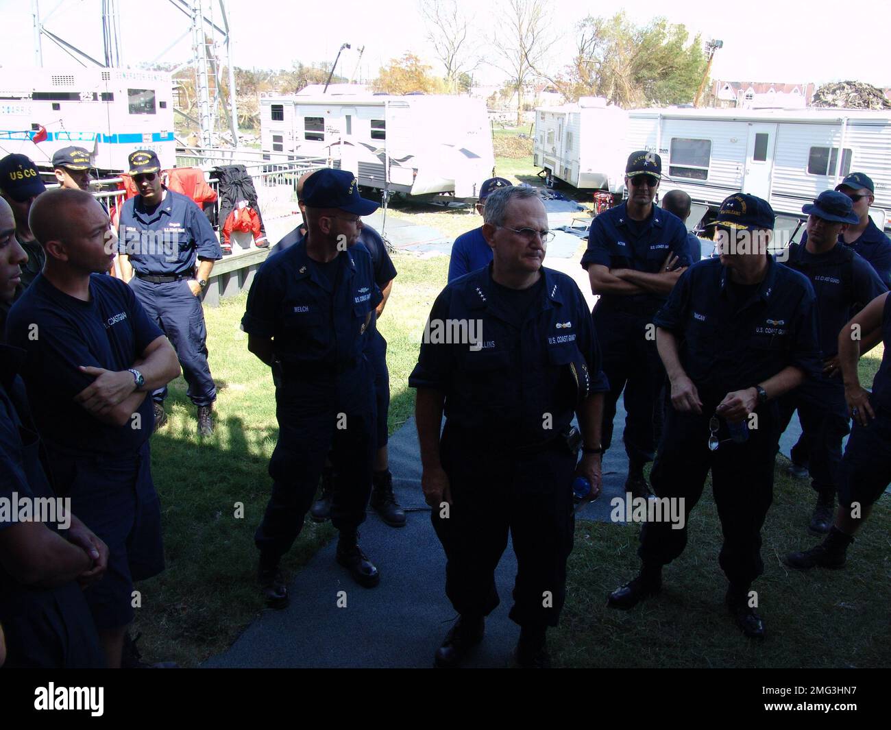 ESU Incident Command Post New Orleans - Commandant Thomas H. Collins ...