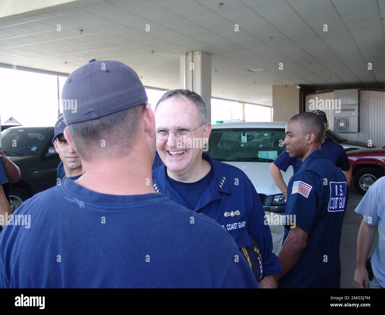 ESU Incident Command Post New Orleans - Commandant Thomas H. Collins ...