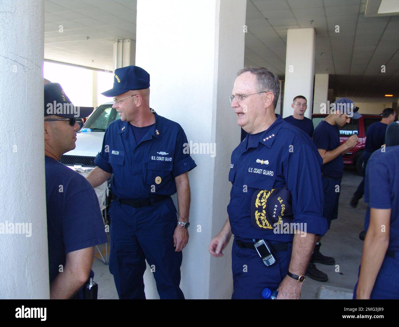 ESU Incident Command Post New Orleans - Commandant Thomas H. Collins ...