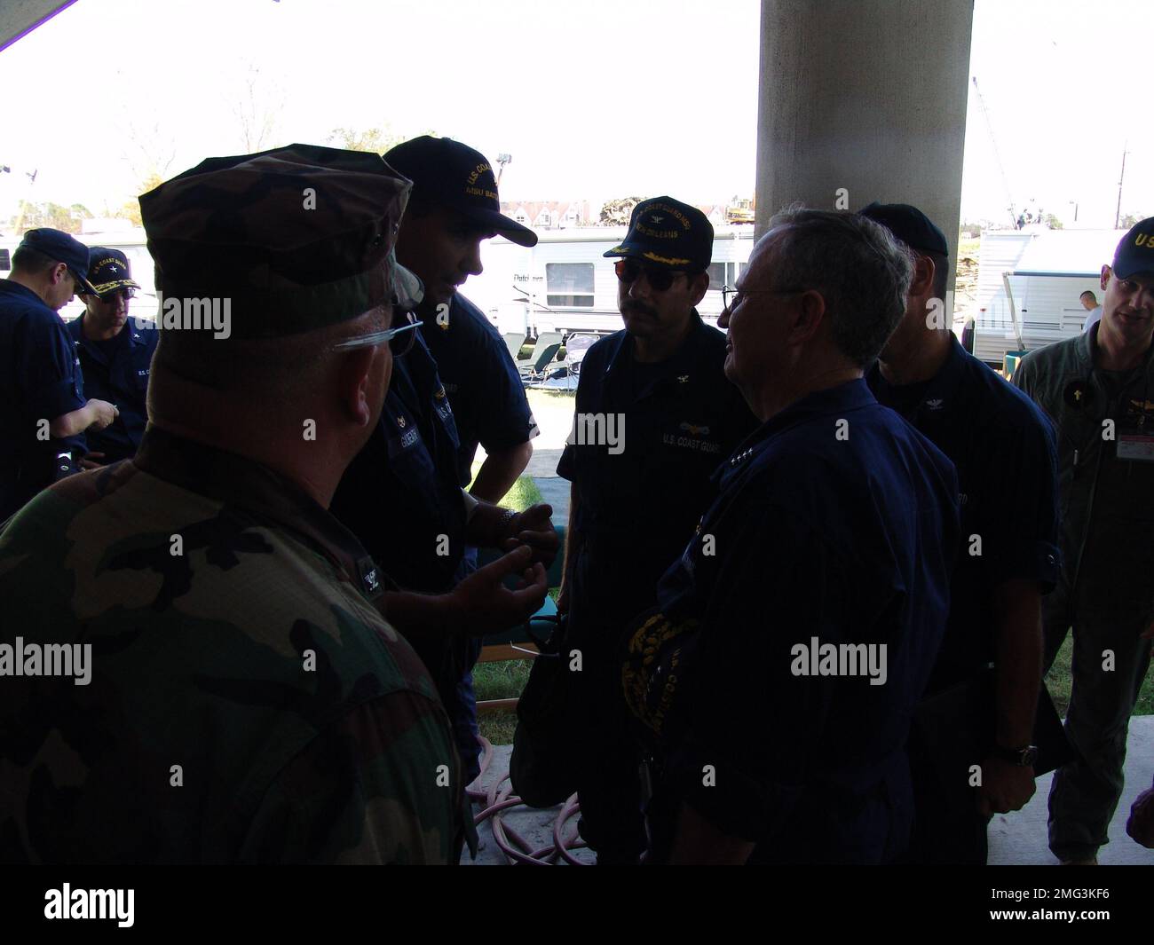 ESU Incident Command Post New Orleans - Commandant Thomas H. Collins ...