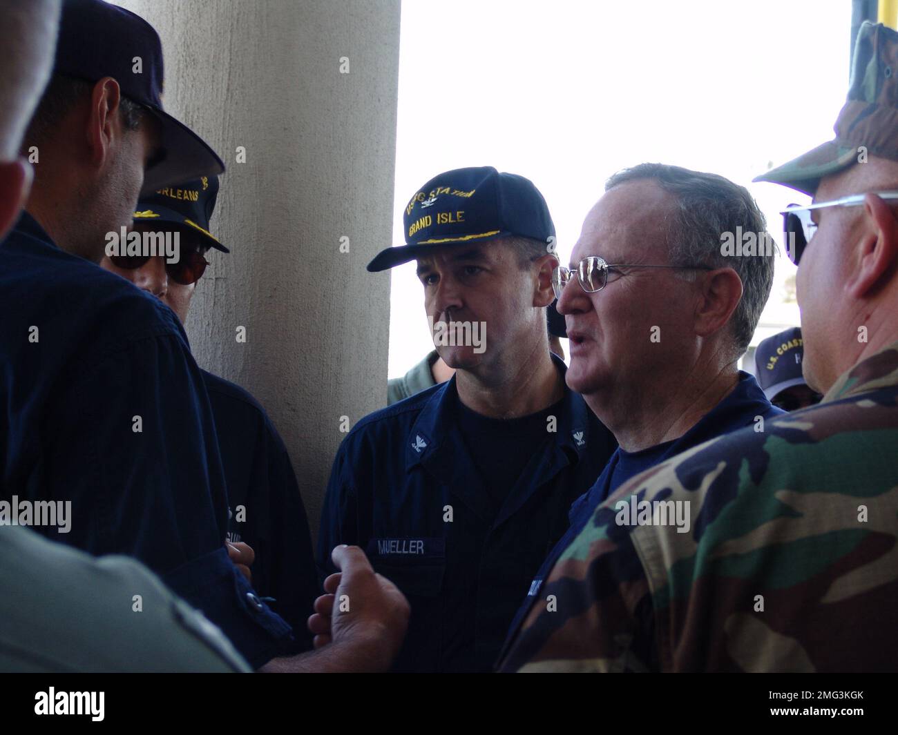 ESU Incident Command Post New Orleans - Commandant Thomas H. Collins ...