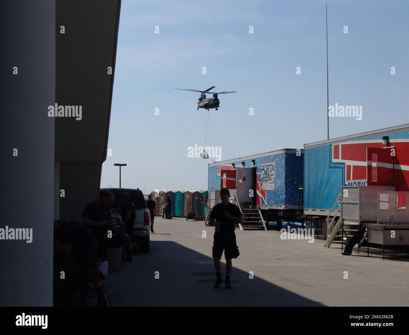 ESU Incident Command Post New Orleans - Commandant Thomas H. Collins ...