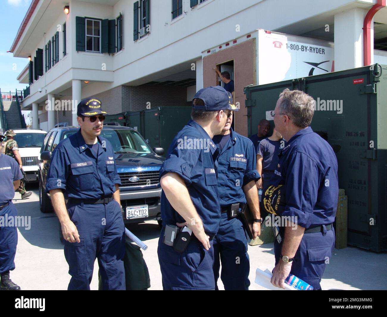 ESU Incident Command Post New Orleans - Commandant Thomas H. Collins ...