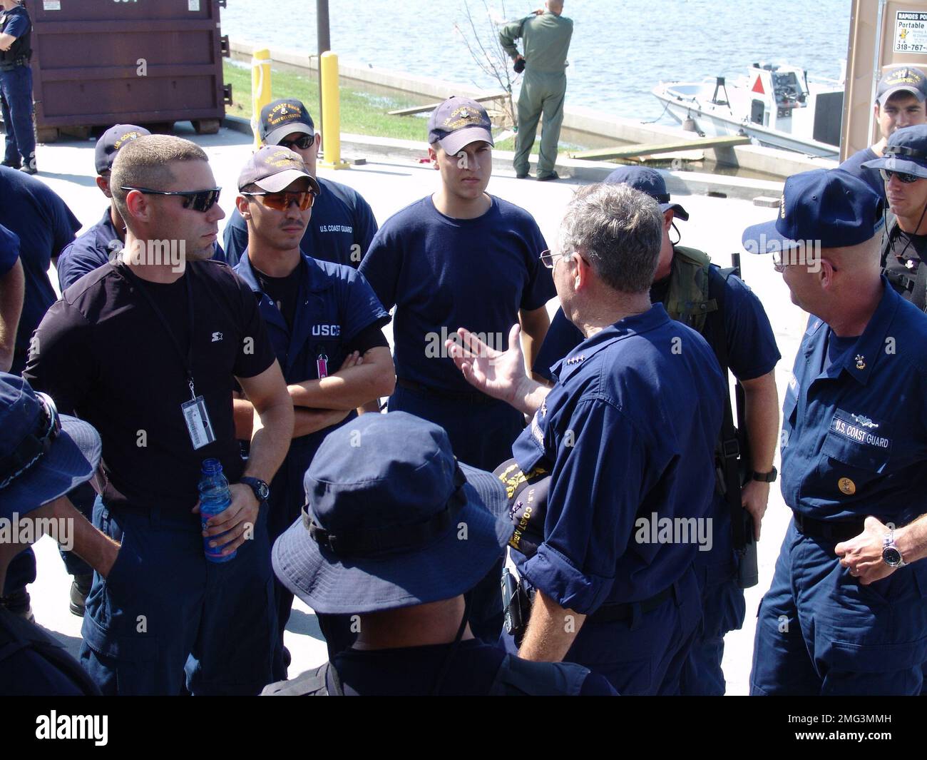 ESU Incident Command Post New Orleans - Commandant Thomas H. Collins ...