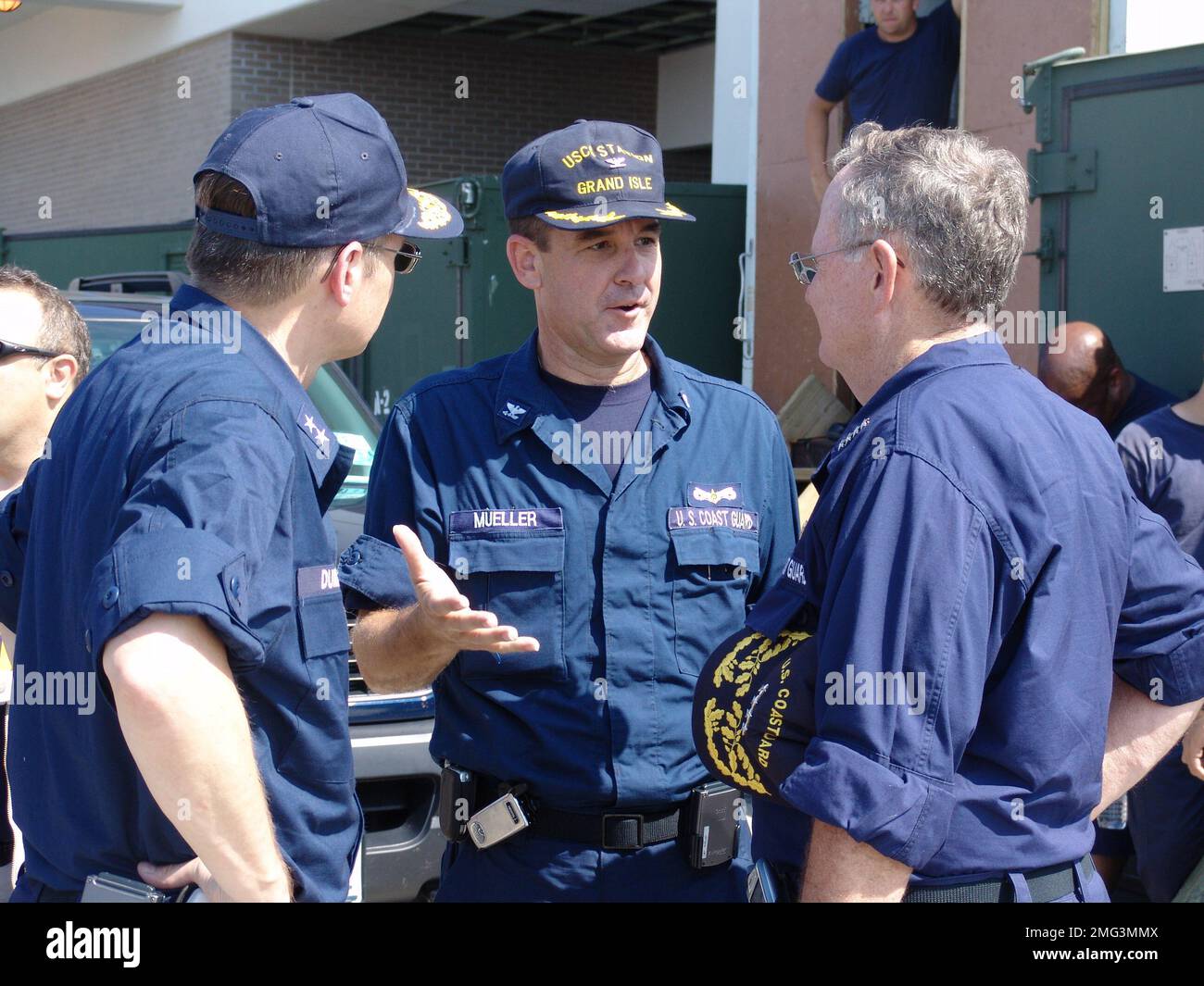 ESU Incident Command Post New Orleans - Commandant Thomas H. Collins ...