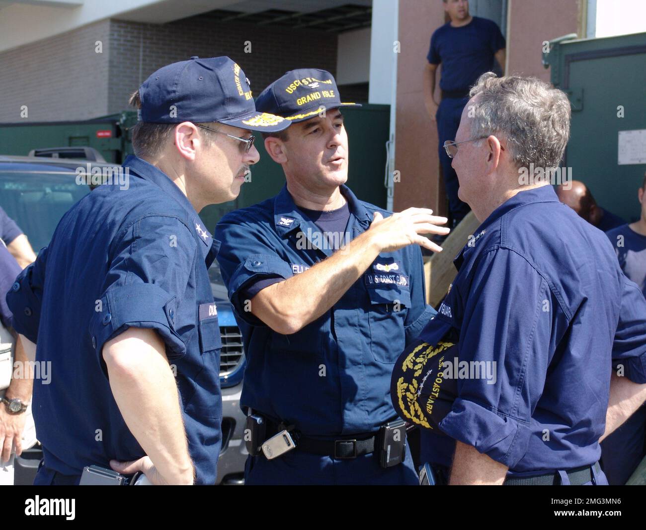 ESU Incident Command Post New Orleans - Commandant Thomas H. Collins ...