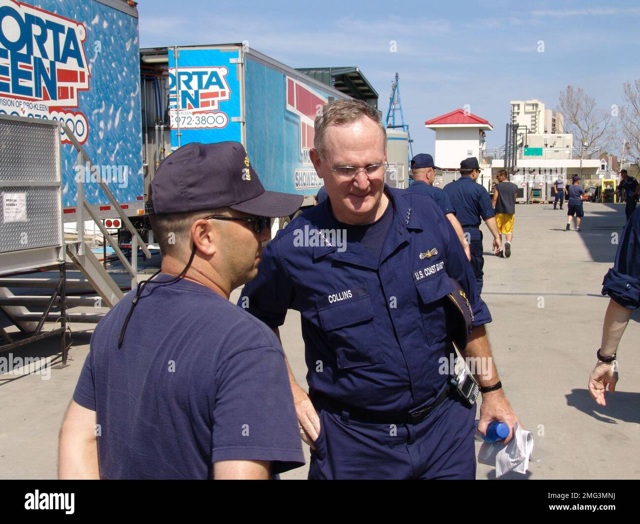 ESU Incident Command Post New Orleans - Commandant Thomas H. Collins ...