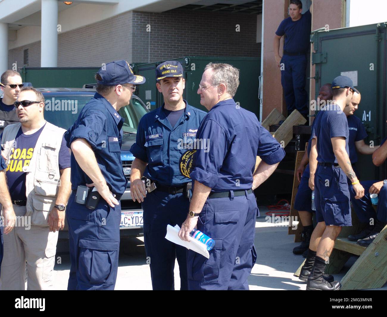ESU Incident Command Post New Orleans - Commandant Thomas H. Collins ...