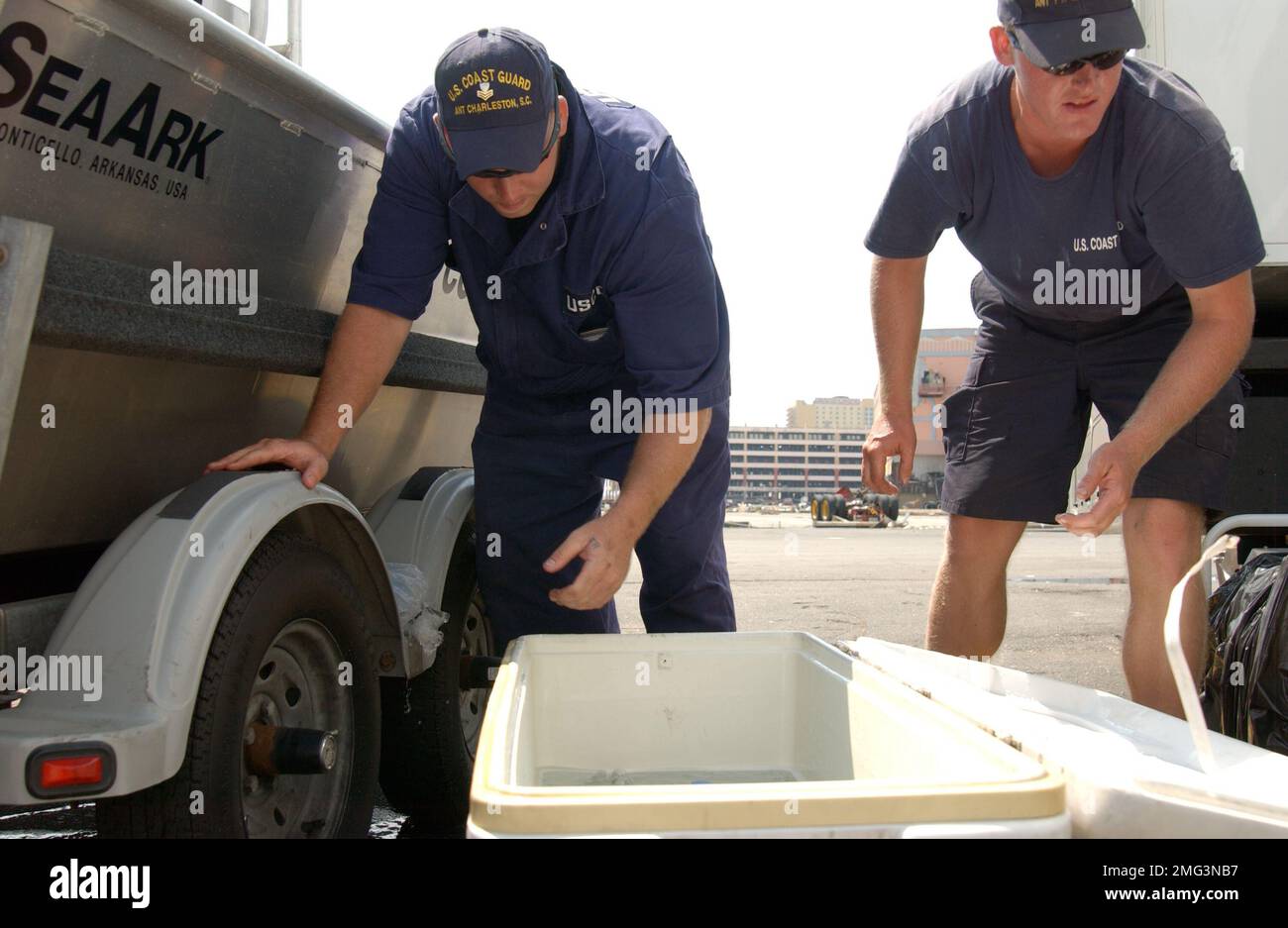 Coast Guard Personnel - Miscellaneous - 26-HK-90-308. Coast Guardsmen ...