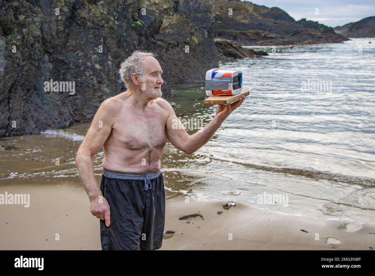 Driving and Ducking, Paddy Conaghan around Ireland Stock Photo - Alamy
