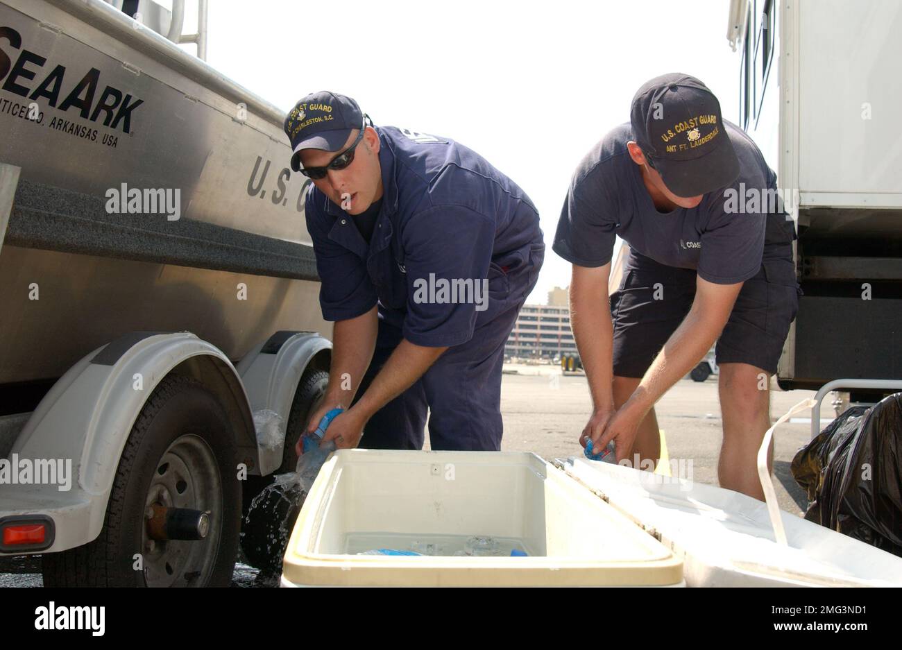 Coast Guard Personnel - Miscellaneous - 26-HK-90-306. Coast Guardsmen ...