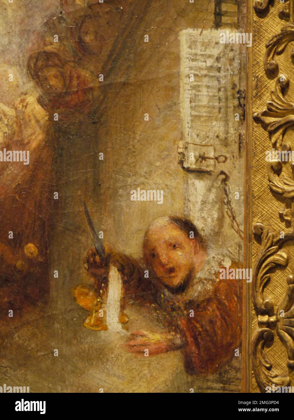 Detail: Shylock from The Grand Canal: Scene - a Street in Venice by JMW ...