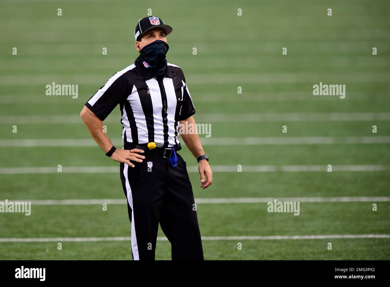 Referee Steve Patrick (17) during an NFL football game against the Los ...