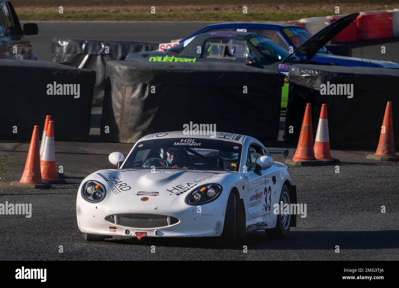 MGJ Engineering Circuit Rally Brands Hatch January 2023 Stock Photo - Alamy
