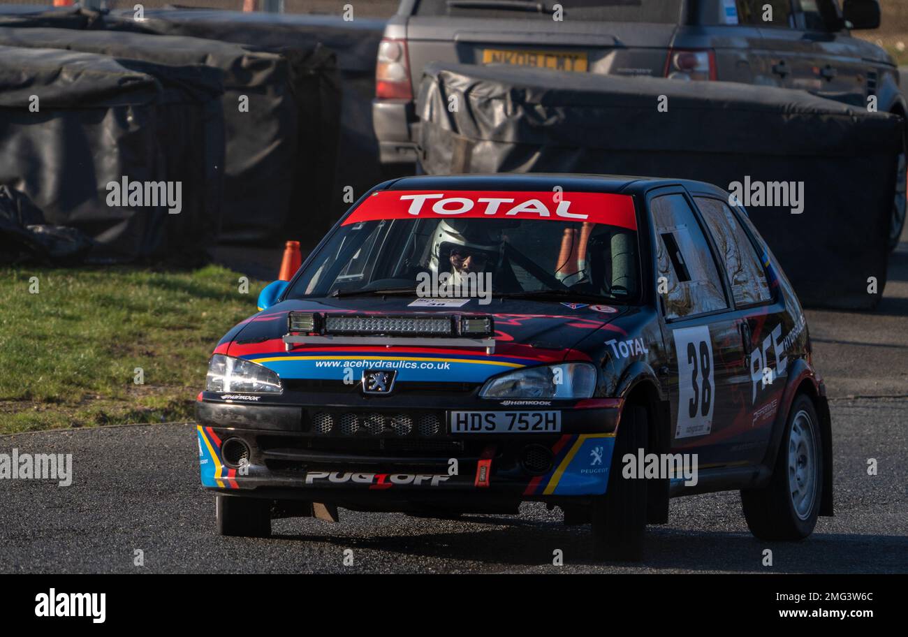 MGJ Engineering Circuit Rally Brands Hatch January 2023 Stock Photo - Alamy