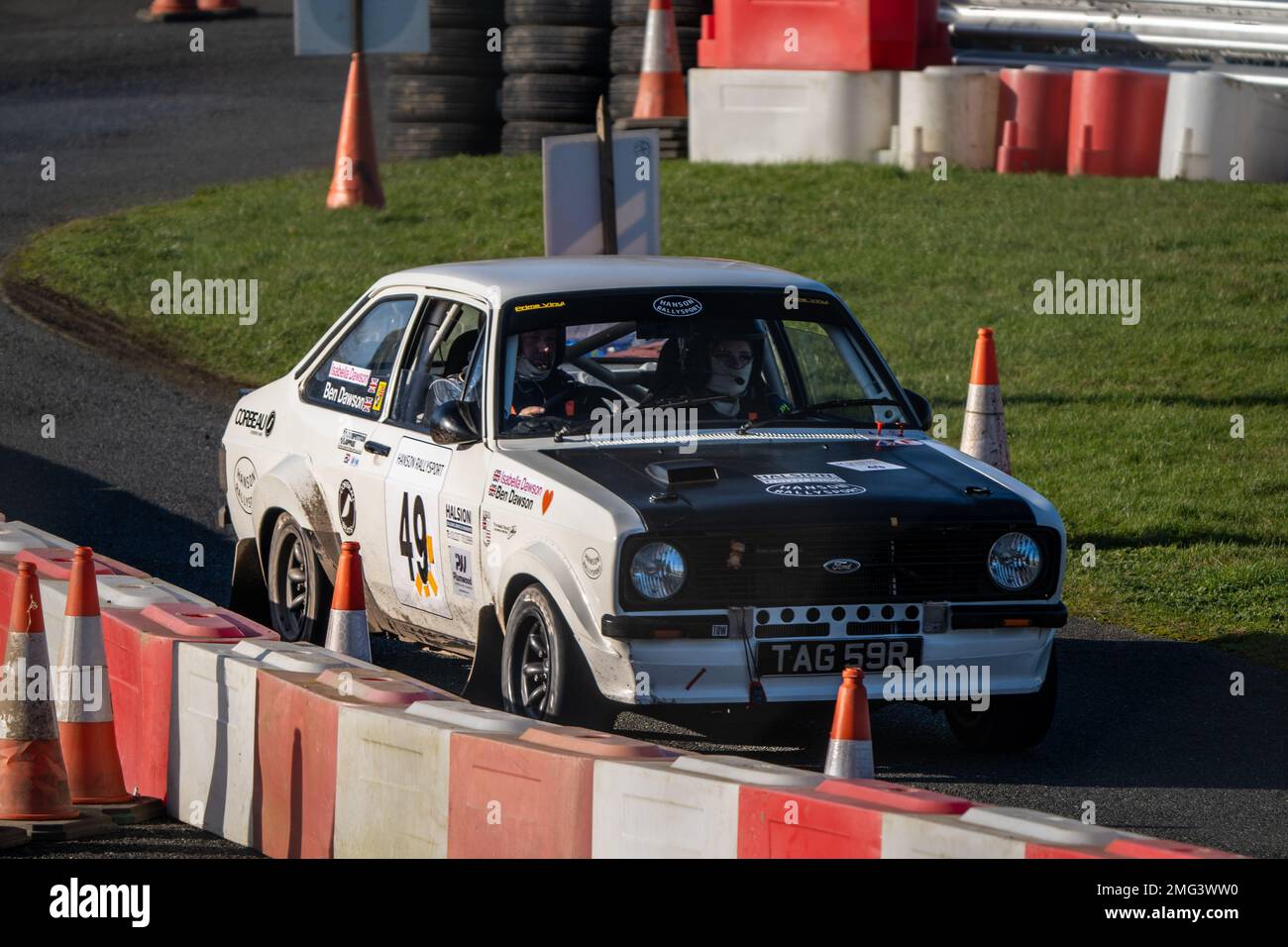 MGJ Engineering Circuit Rally Brands Hatch January 2023 Stock Photo - Alamy