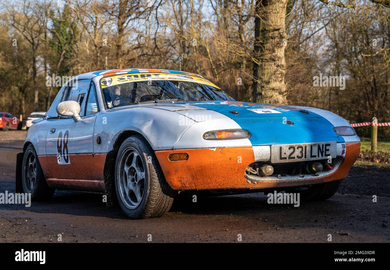 MGJ Engineering Circuit Rally Brands Hatch January 2023 Stock Photo - Alamy