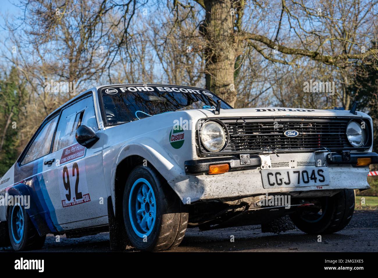MGJ Engineering Circuit Rally Brands Hatch January 2023 Stock Photo - Alamy