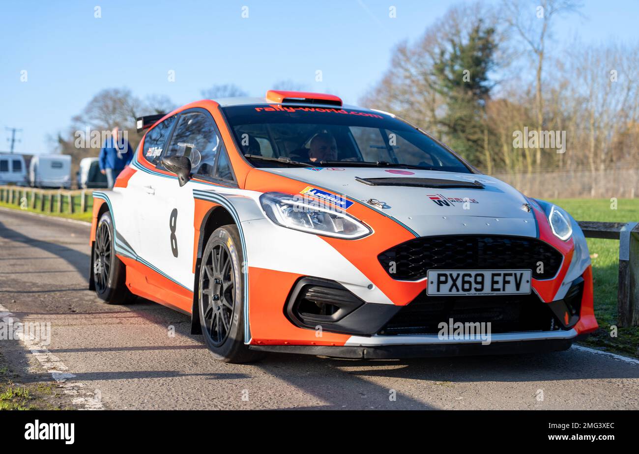 MGJ Engineering Circuit Rally Brands Hatch January 2023 Stock Photo - Alamy