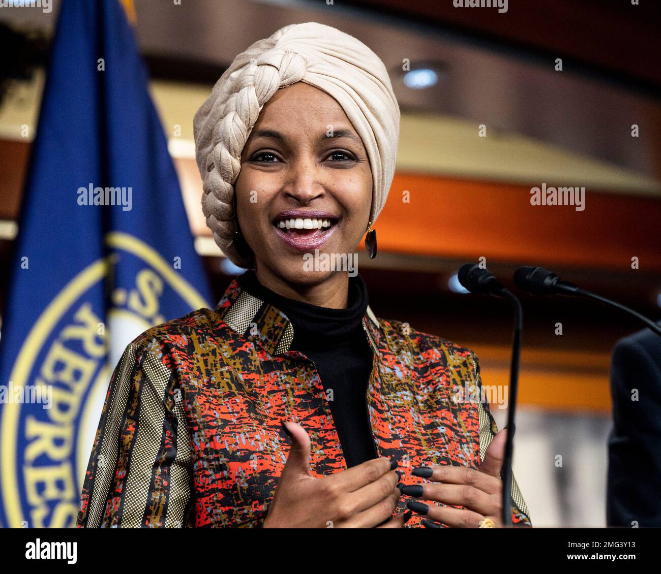 House of representative ilhan omar hi-res stock photography and images ...