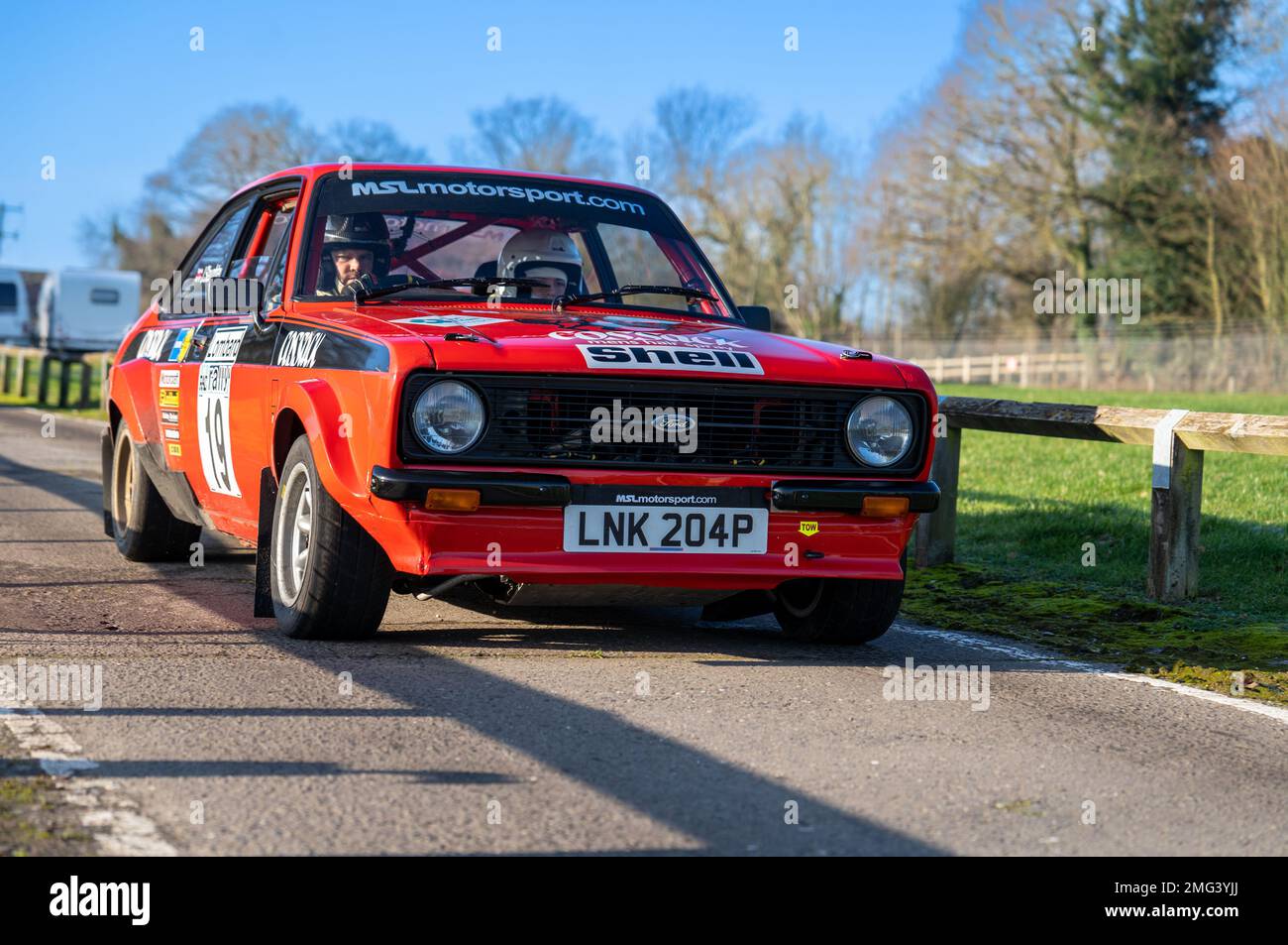 MGJ Engineering Circuit Rally Brands Hatch January 2023 Stock Photo - Alamy