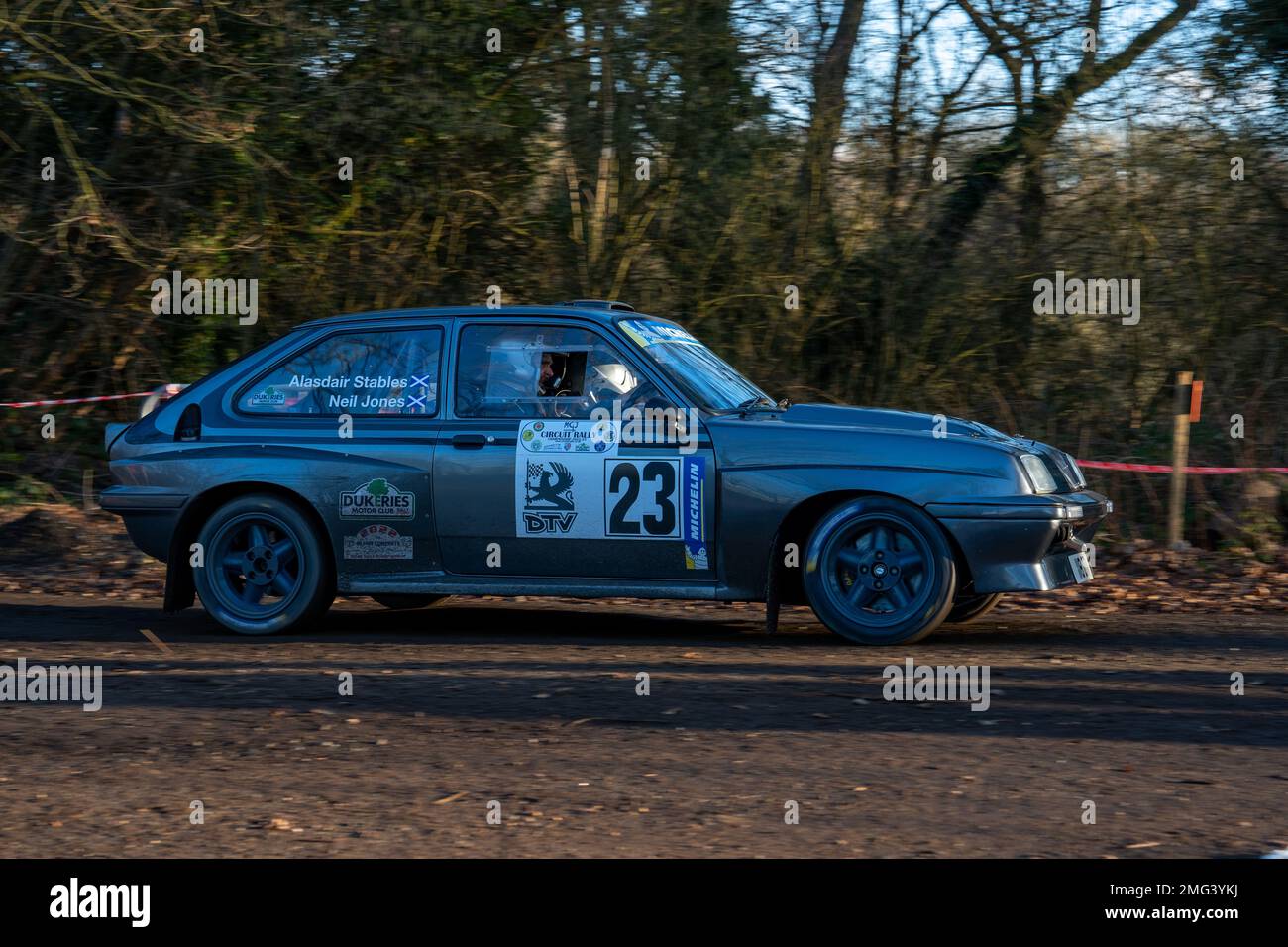 MGJ Engineering Circuit Rally Brands Hatch January 2023 Stock Photo - Alamy