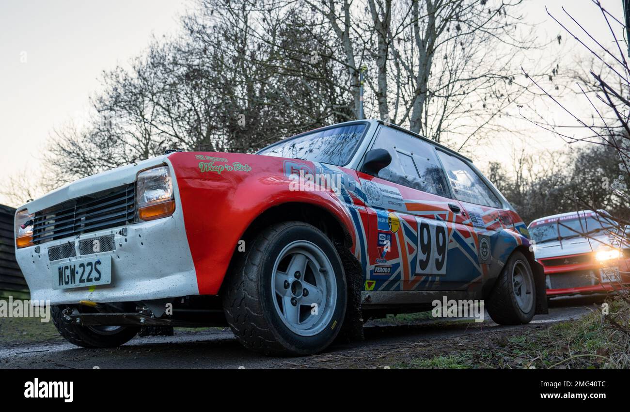 MGJ Engineering Circuit Rally Brands Hatch January 2023 Stock Photo - Alamy