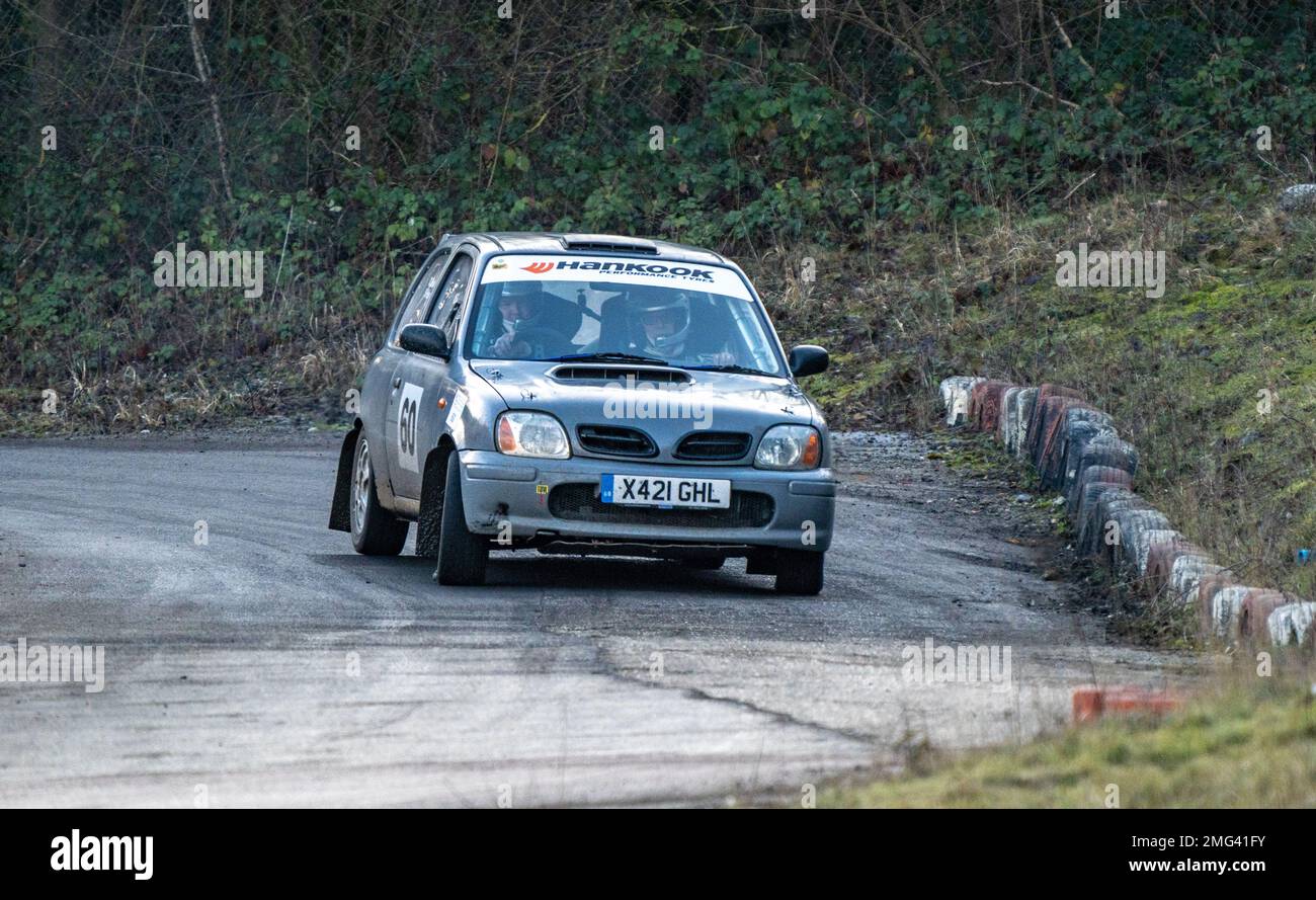 MGJ Engineering Circuit Rally Brands Hatch January 2023 Stock Photo - Alamy