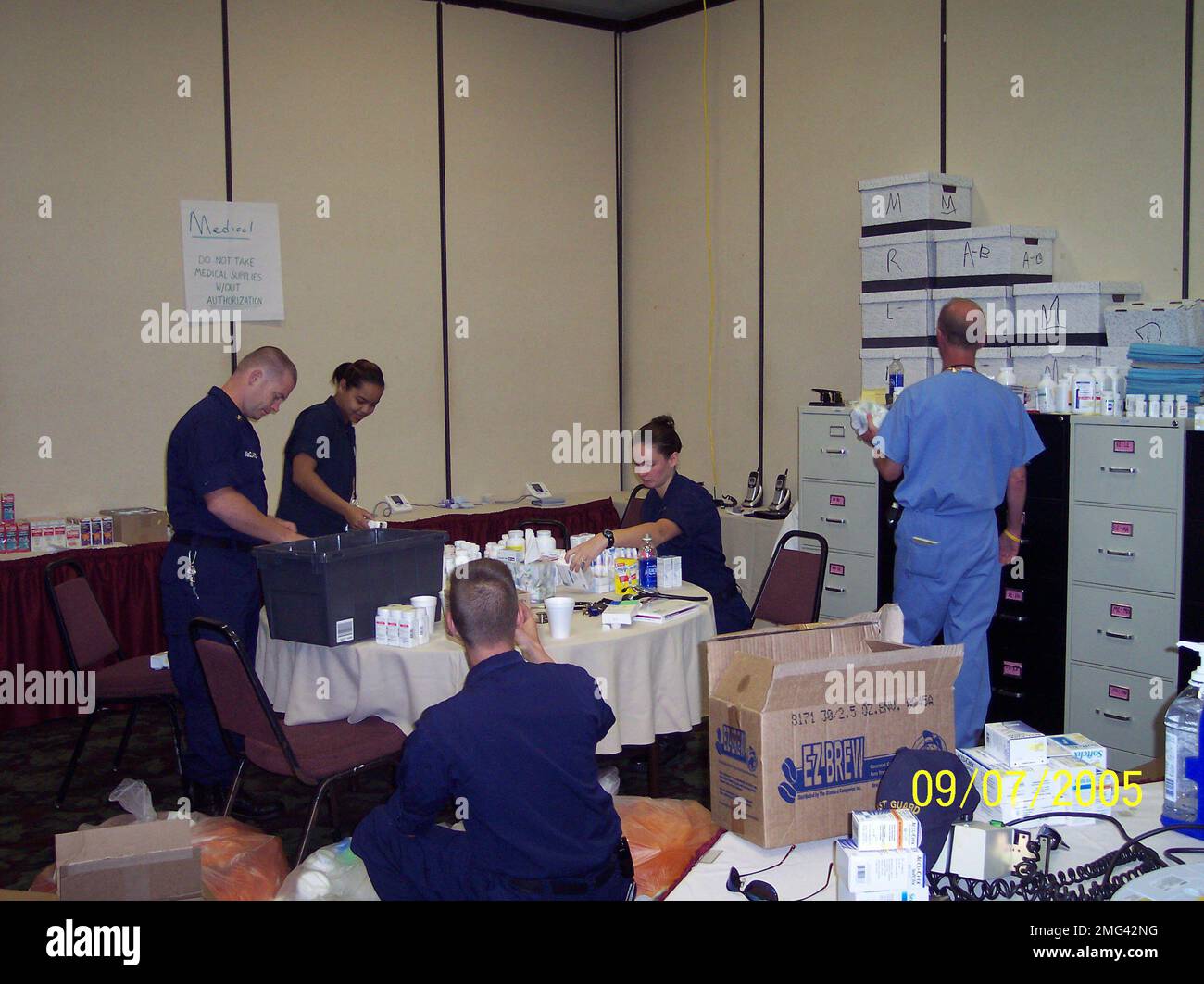 Incident command post hi-res stock photography and images - Alamy