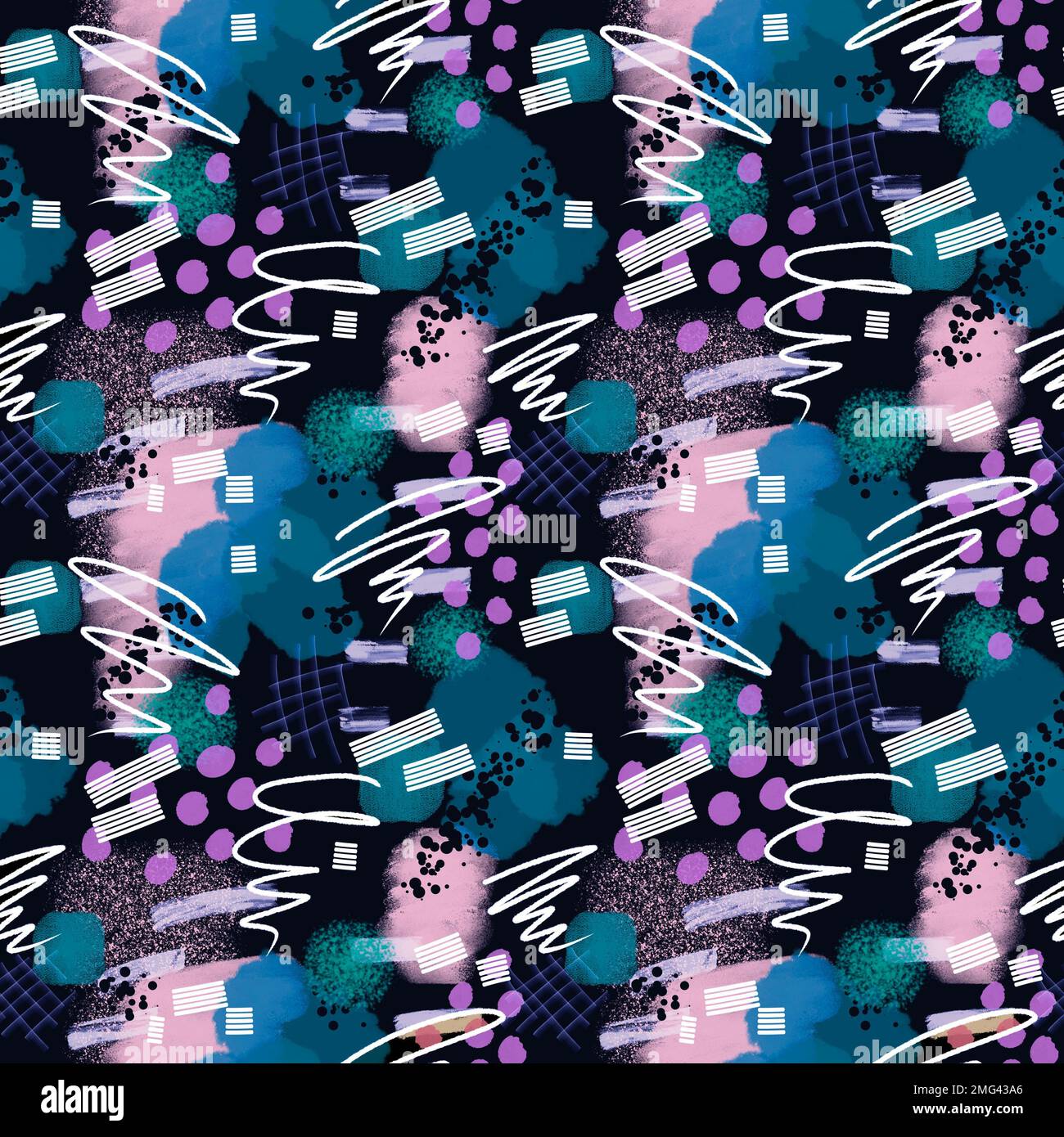 Abstract watercolor seamless paint spots pattern for wrapping paper and ...