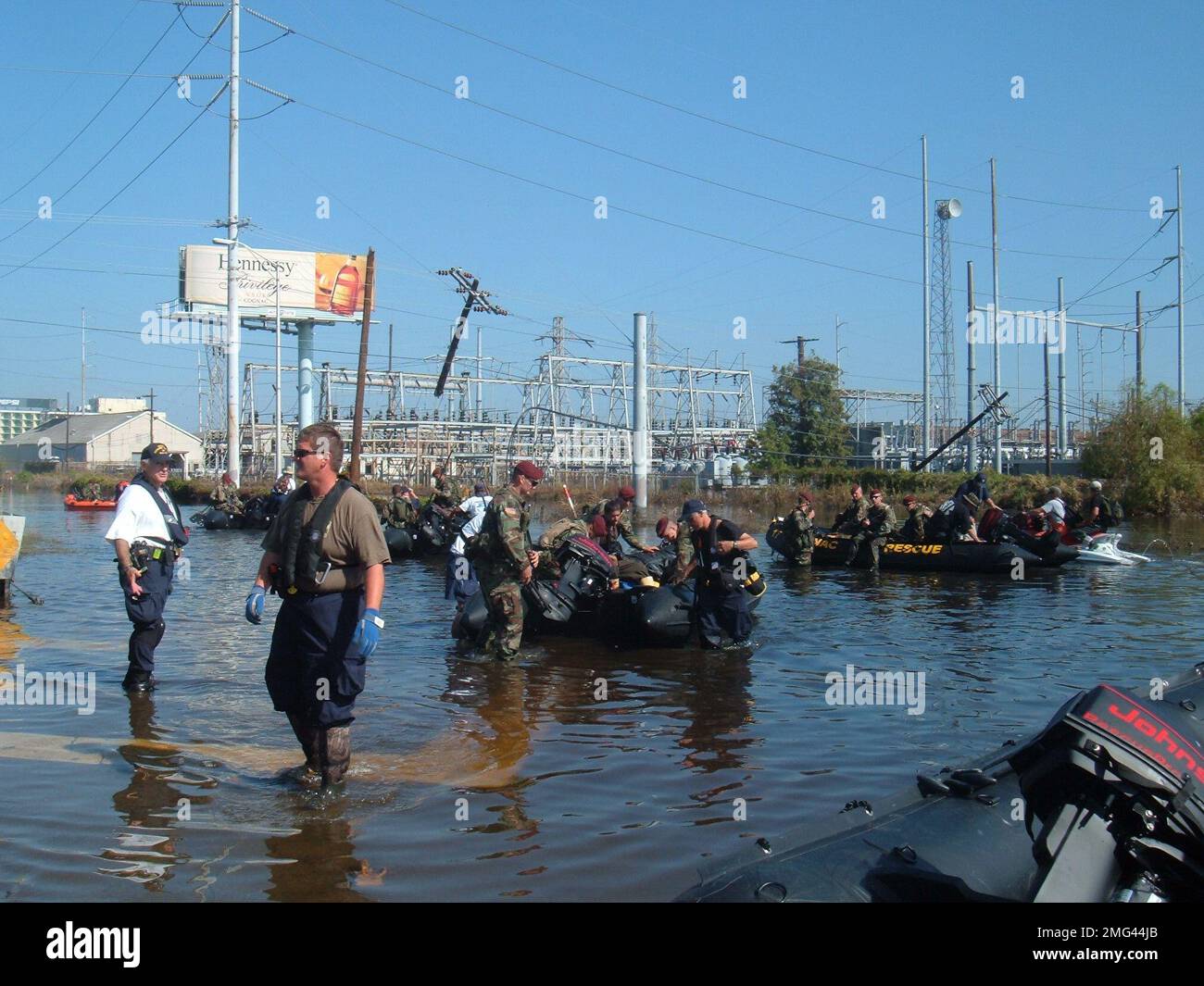 Miscellaneous - Coast Guard Operations - 26-HK-433-44. Hurricane ...