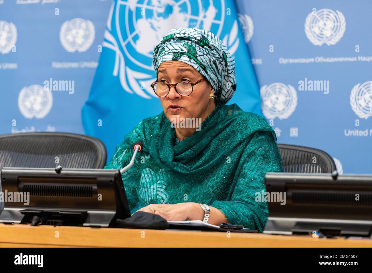 Amina J. Mohammed, Deputy Secretary-General briefed press on her visit ...