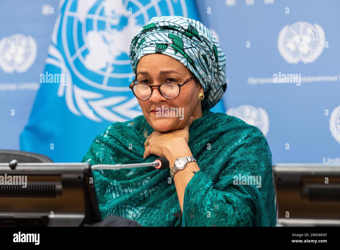 Amina J. Mohammed, Deputy Secretary-General briefed press on her visit ...