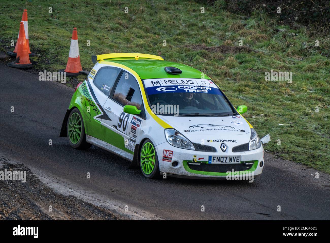 MGJ Engineering Circuit Rally Brands Hatch January 2023 Stock Photo - Alamy