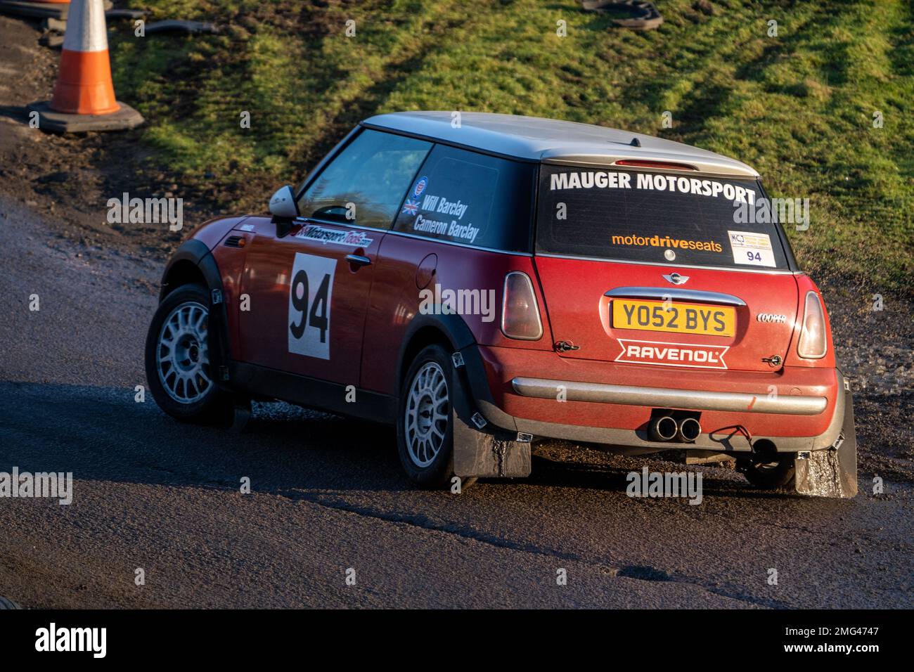 MGJ Engineering Circuit Rally Brands Hatch January 2023 Stock Photo - Alamy
