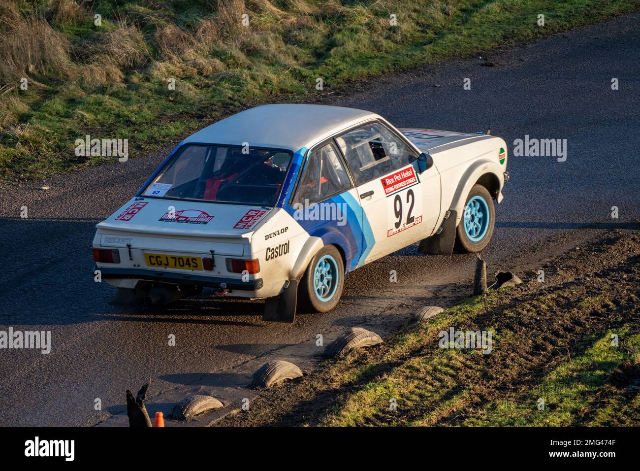MGJ Engineering Circuit Rally Brands Hatch January 2023 Stock Photo - Alamy