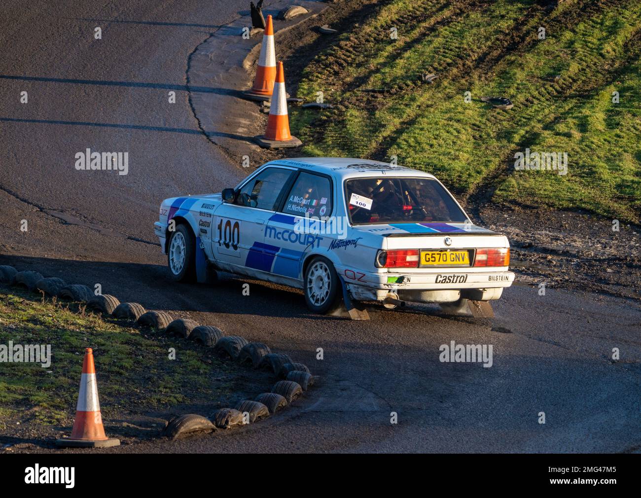 MGJ Engineering Circuit Rally Brands Hatch January 2023 Stock Photo - Alamy