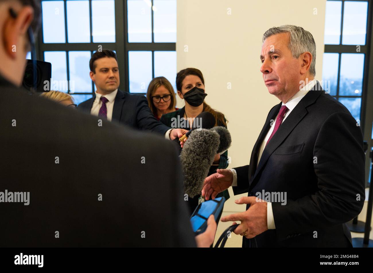 Tony Staffieri, president and CEO of Rogers Communications Inc, speaks ...