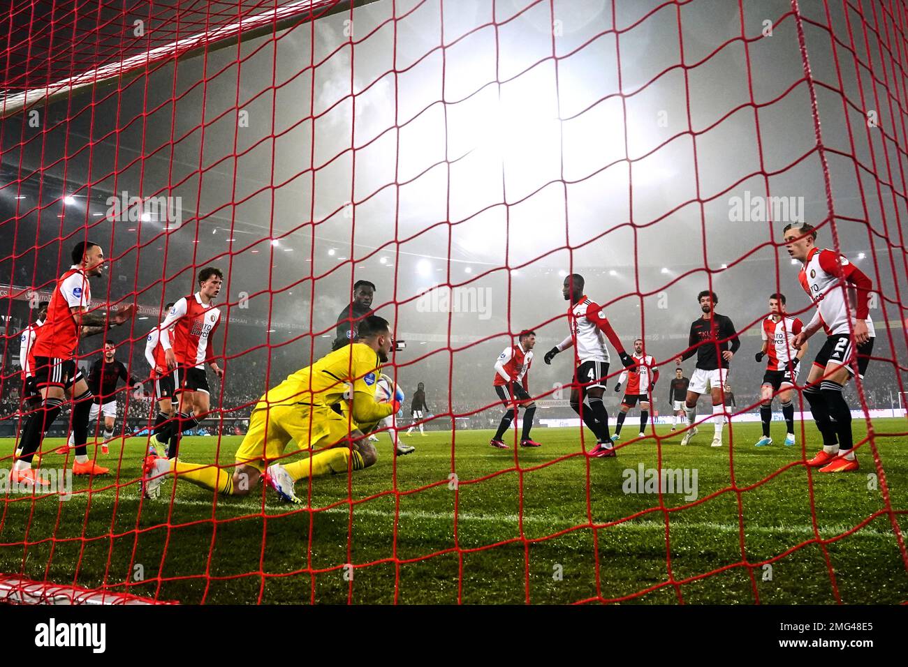 Rotterdam - Feyenoord keeper Justin Bijlow during the match between ...