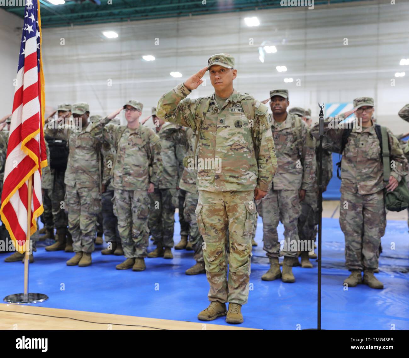 U.S. Army Soldiers assigned to the 10th Brigade Engineer Battalion, 1st ...