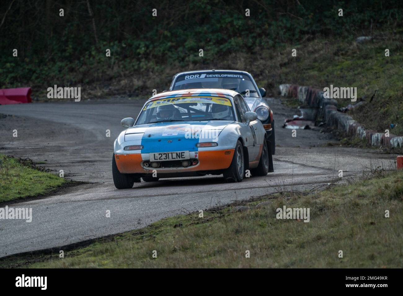 MGJ Engineering Circuit Rally Brands Hatch January 2023 Stock Photo - Alamy