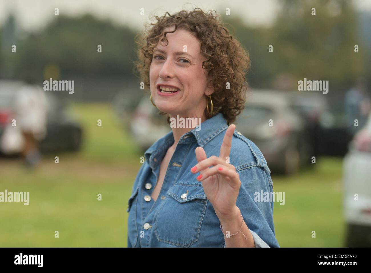 Jessica Bruder attends the Telluride from Los Angeles drive-in ...