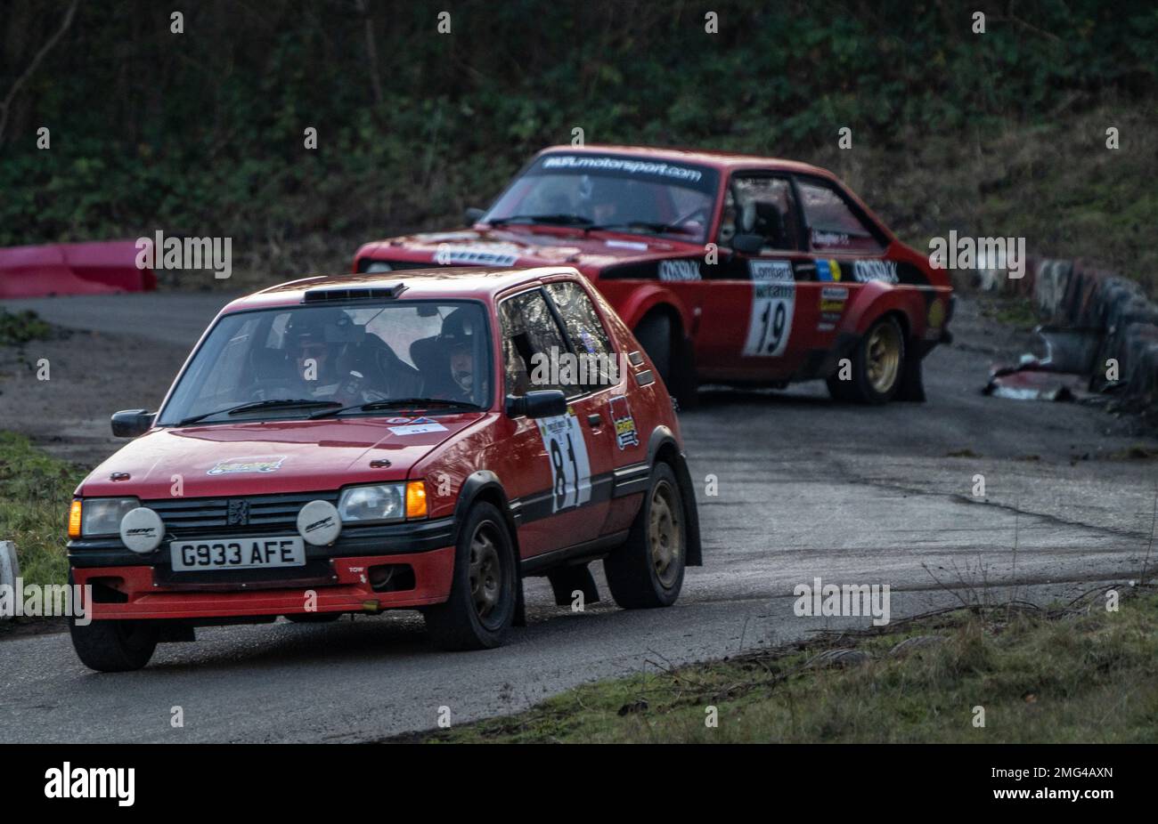 MGJ Engineering Circuit Rally Brands Hatch January 2023 Stock Photo - Alamy